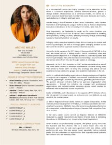 Executive Bio Resume Samples – CHIEFRESUMES.COM (An Initiative by LN Global Career Services)