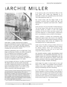 Executive Bio Resume Samples – CHIEFRESUMES.COM (An Initiative by LN ...